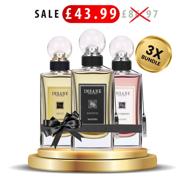 3x 100ml Perfume Bundle | Designer-Inspired Scents| Insane Perfumes UK – INSANE PERFUMES UK